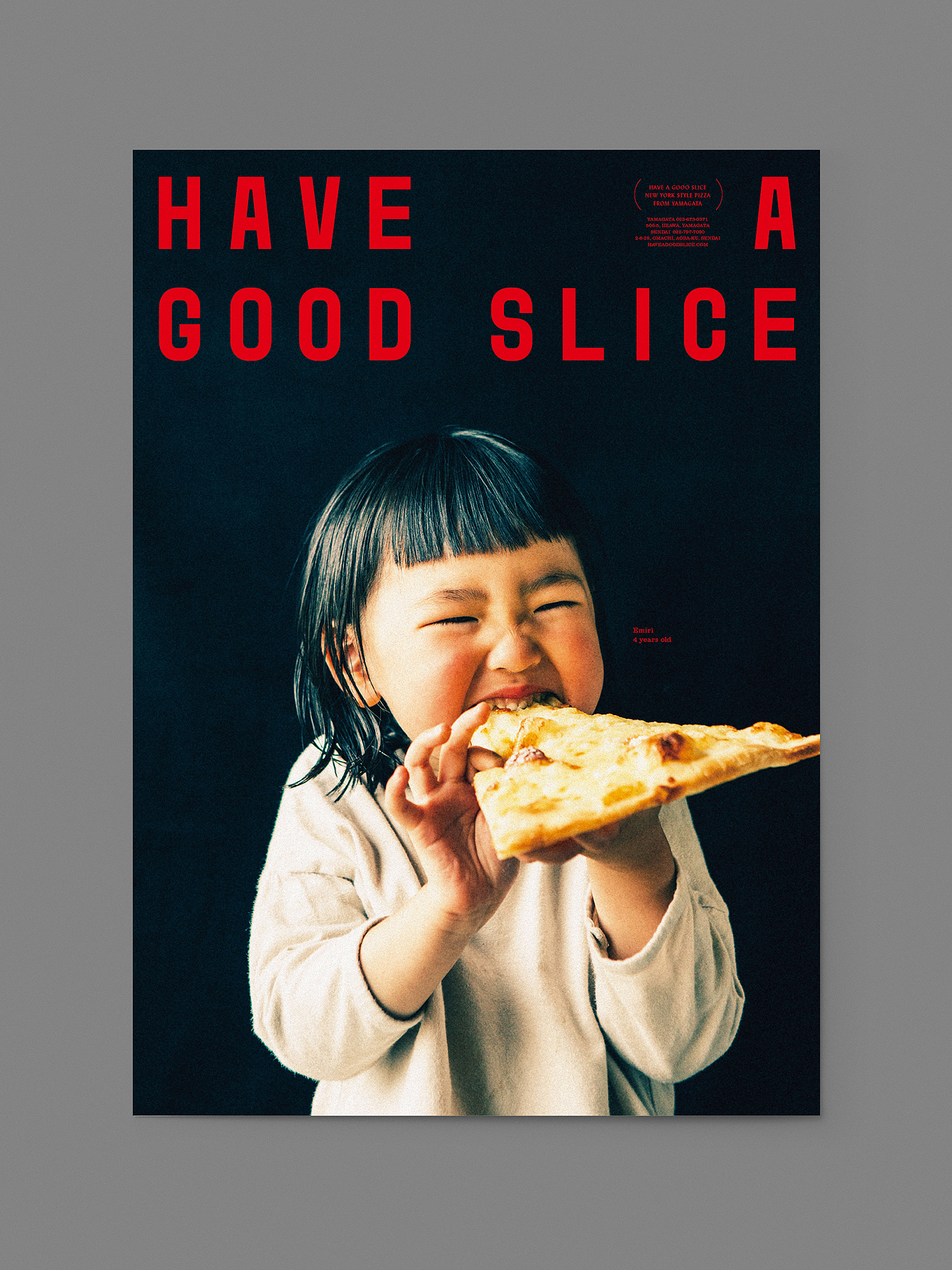 Poster – HAVE A GOOD SLICE - Yugo Sato (Futatsume)