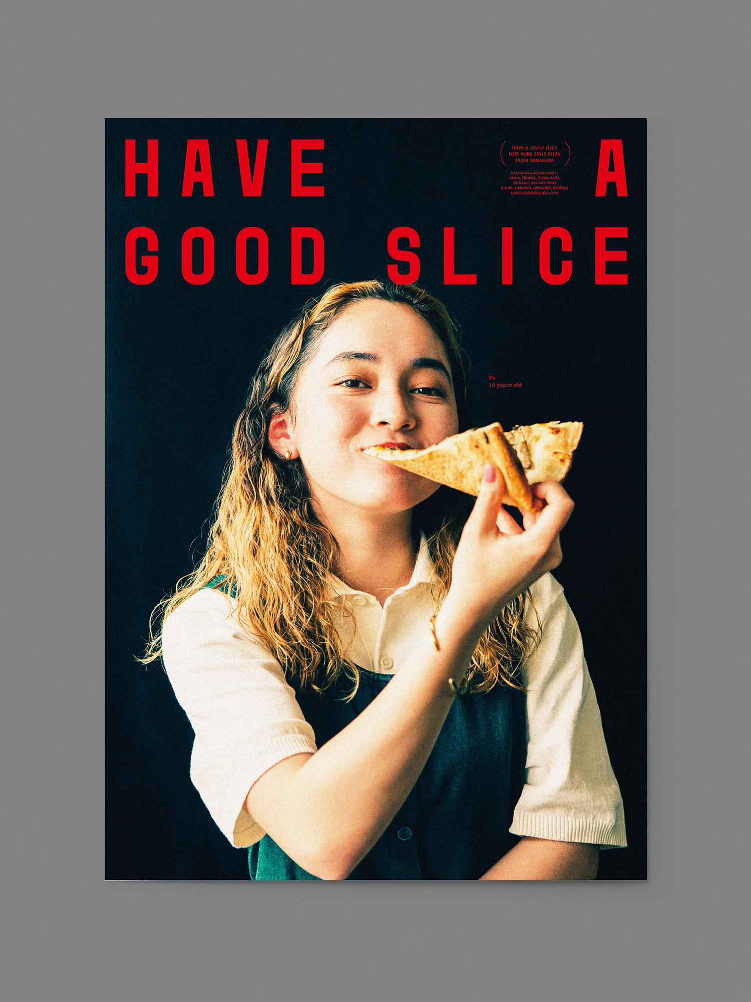 Poster – HAVE A GOOD SLICE - Yugo Sato (Futatsume)